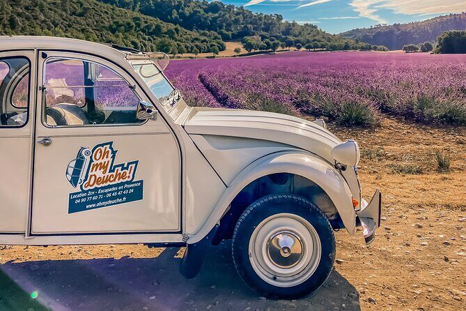 Exceptional 2hp excursion in the Luberon (8h) - Discovering Provence in a Vintage 2cv