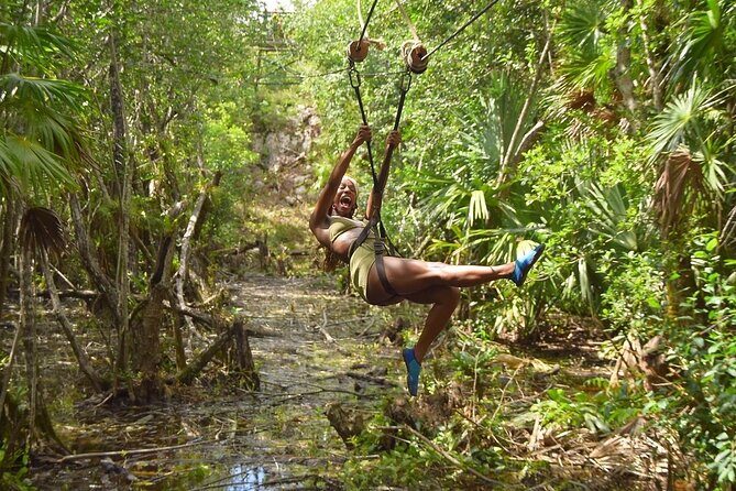 Exciting Day in Tulum Jungle: ATVs, Cenote, Zip lines, Rappel - The Sum Up