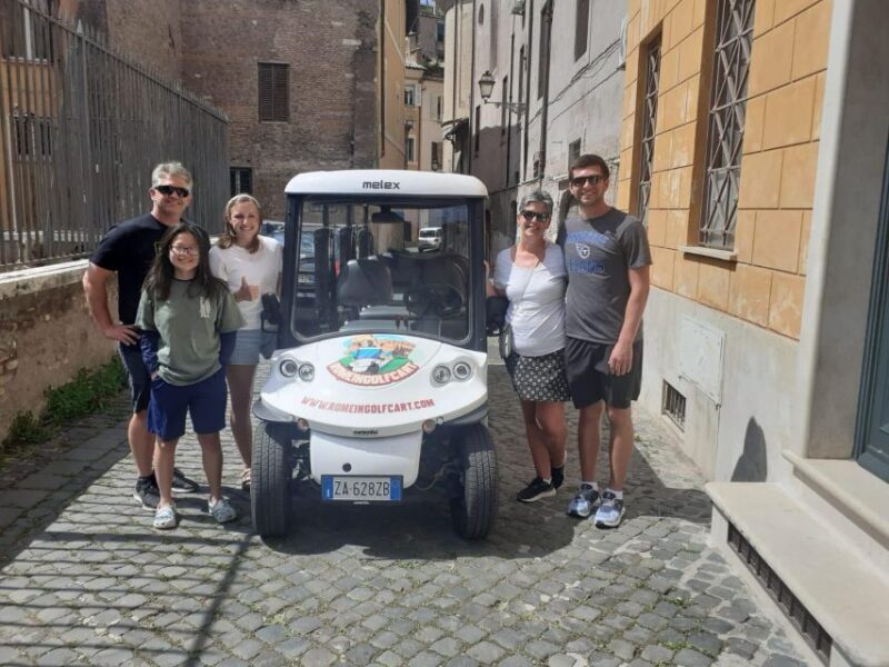Exclusive 6 hours tour of Rome in Golf cart for Cruisers - Discovering Rome in a Unique Way