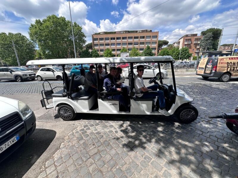 Exclusive 6 hours tour of Rome in Golf cart for Cruisers - Highlights & Authentic Experiences