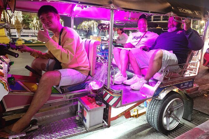 Exclusive Bangkok Night Tuk Tuk Tour with Local Dinner Experience - Discovering Bangkok by Night: The Itinerary in Detail