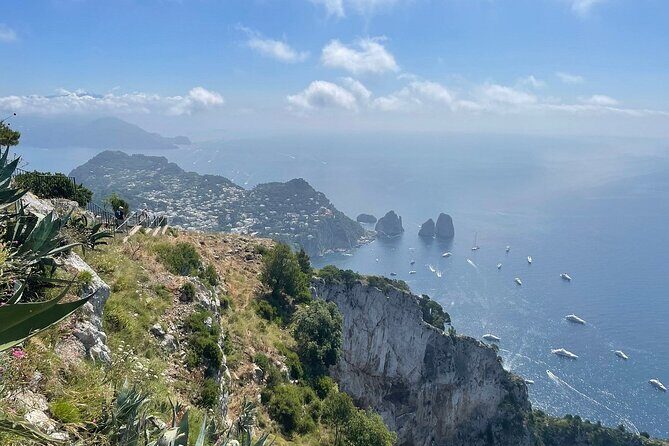 Exclusive Capri, Anacapri & Blue Grotto Private Tour from Rome - Lunch and Capri’s Main Town