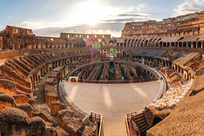 Exclusive Colosseum Gladiator's Arena with Roman Forum - FAQs