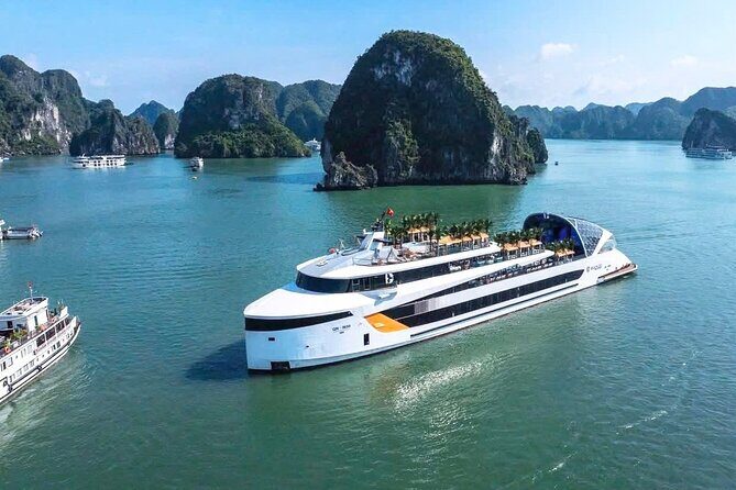 Exclusive Halong Bay Day Cruise from HanoiLargest Luxury Vessel - Key Points
