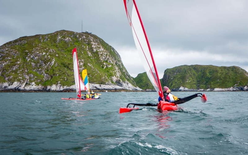 Exclusive to Sommarøy: Half-day guided tour in Hobie sailing kayaks. - An Authentic Arctic Adventure: Half-Day Guided Hobie Sailing Kayaks in Sommarøy