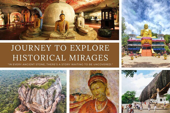 Excursion to Ancient Historical Mirages (SIGIRYA & DAMBULLA) - Key Points