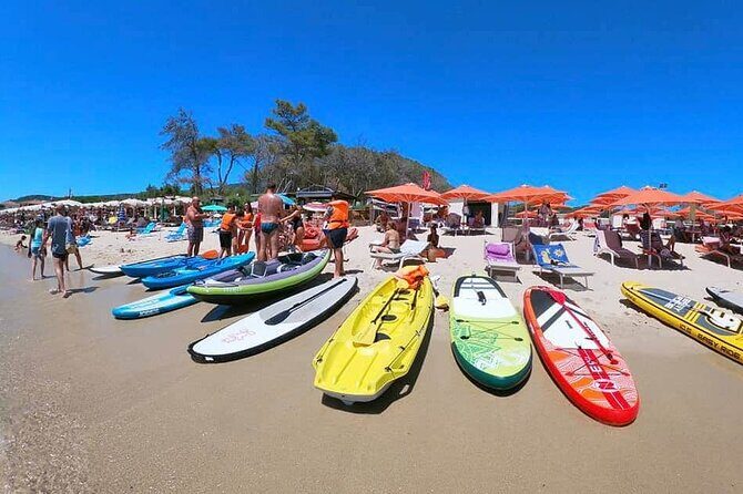 Excursion to the wild beach of Galenzana in Sup and Canoe - FAQs