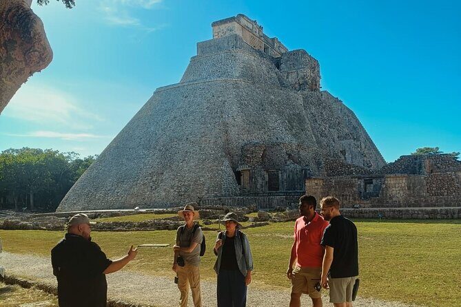 Excursion to Uxmal 100% typical food, Hacieda Yaxcopoil and cenote - Key Points