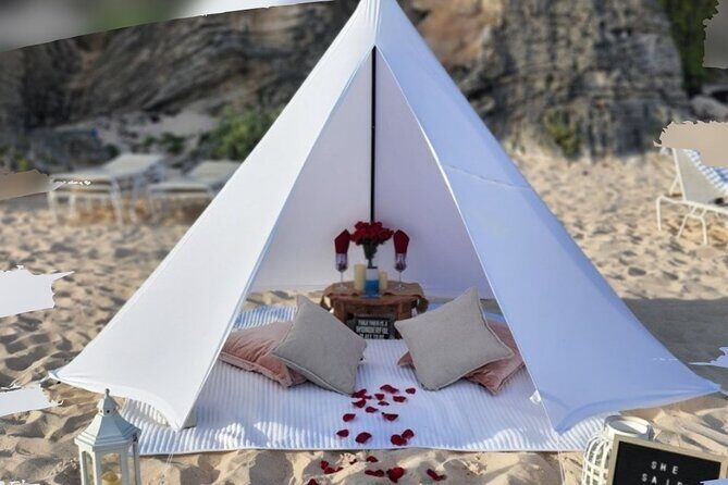 Experience a Beautiful Bermuda Beach with Private Luxurious Tepee - Key Points