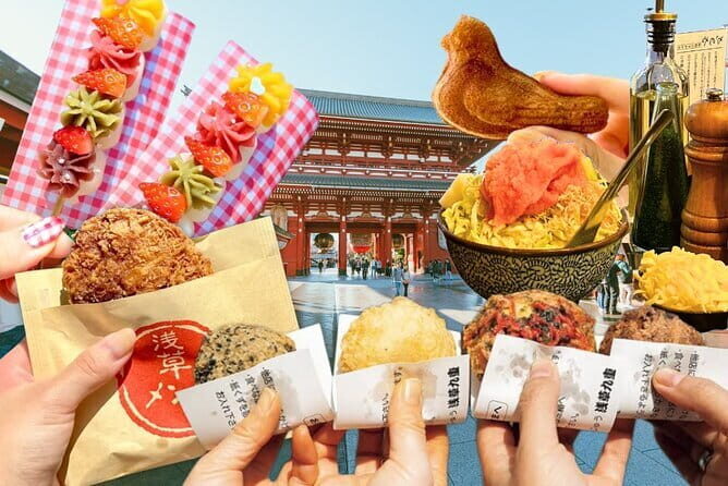 Experience Asakusa Cherry Blossoms and Traditional Food Tour - Key Points