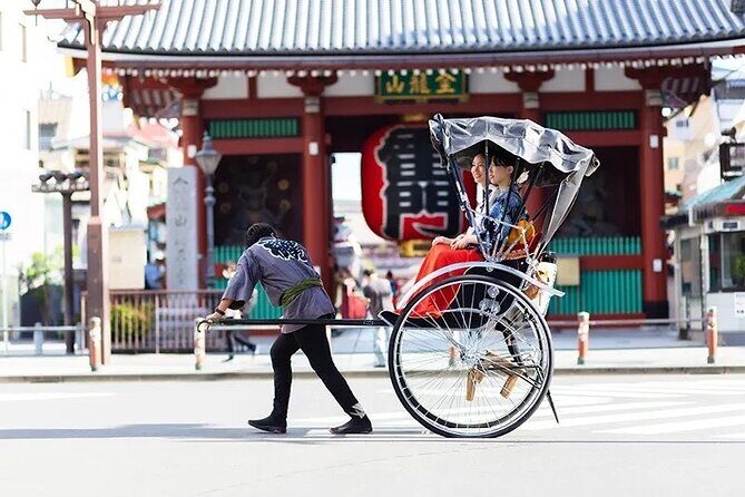 Experience Asakusa with Rickshaw Guide - An Authentic Peek into Old Tokyo
