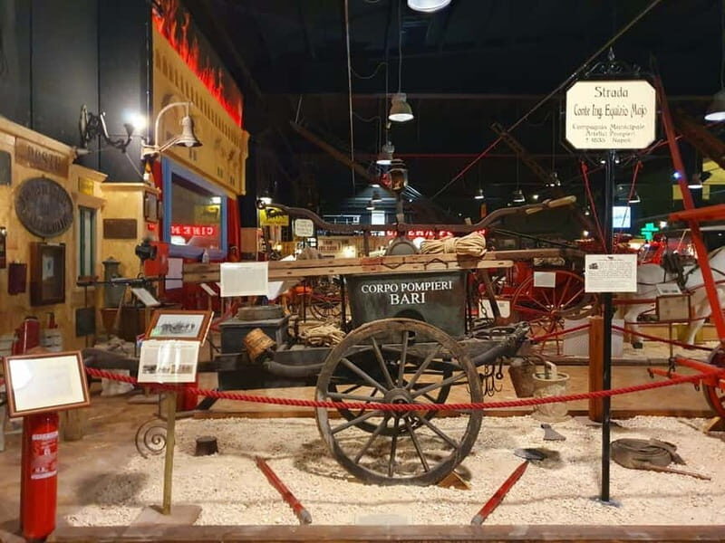 Experience at the Historical Museum of the Fire Brigade and the Italian Red Cross - Itinerary Breakdown