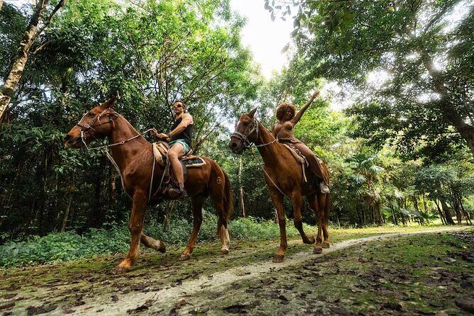 Experience ATV, Ziplines, Cenote and Horses Ride in Cancún - Key Points