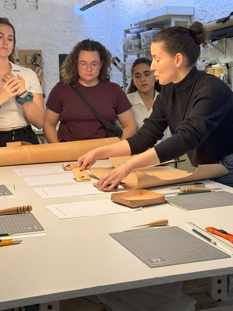 Experience in Leather Goods Workshop- Leather Accessory - Authenticity and Quality