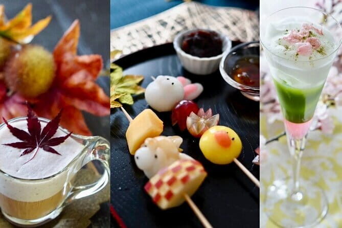 Experience Japan Sakura and Maple Drinks Cute Animal Treats - Key Points