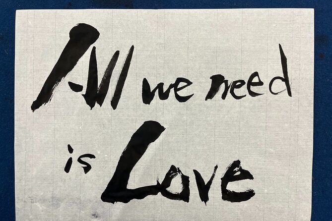 Experience Japanese Calligraphy with a Great Master in Tokyo - Key Points