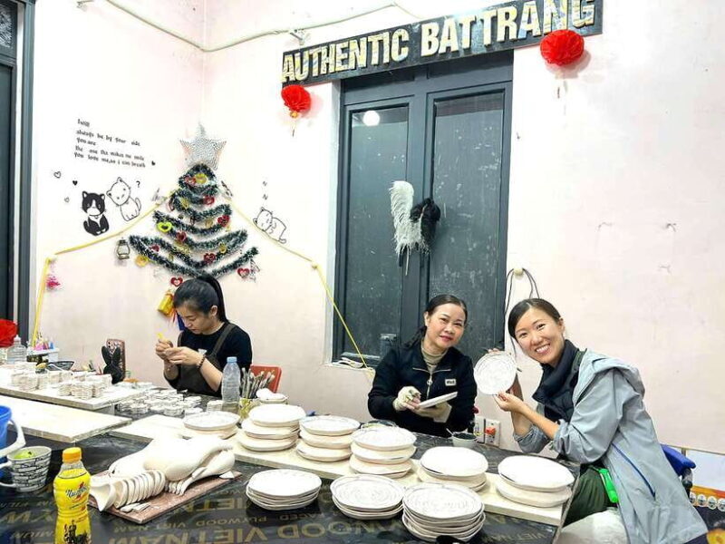 Experience the Art of Ceramic Painting | Hanois Old Quarter - The Firing & Pickup