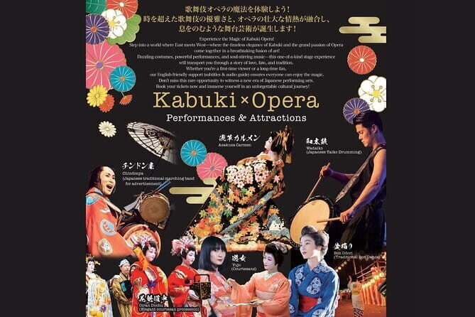 Experience the Asakusa Kabuki Opera Show! - Key Points