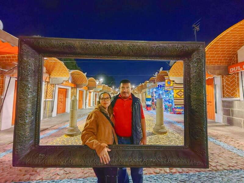 Experience the nighttime magic of Puebla with stories - Transportation, Duration, and Group Size