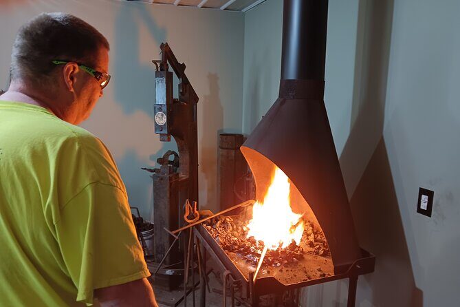 Experience to Forge a Railroad Spike Knife in Ferry Township - An In-Depth Look at the Railroad Spike Knife Forging Tour