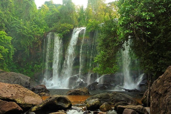 Explore 1000 Lingas Carving & Waterfall Phnom Kulen Private Experience - Key Points