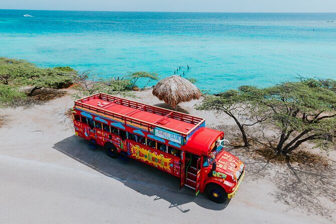Explore Aruba Iconic Sights Kukoo Island Bus Tour - Key Points