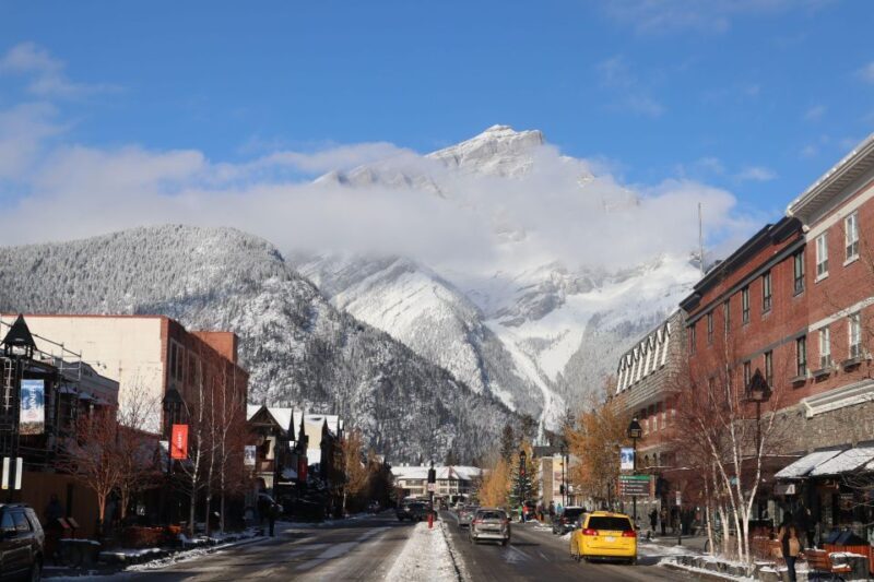 Explore Banff National Park & Lake Louise Day Trip - Banff Town: The Vibrant Heart of the Rockies