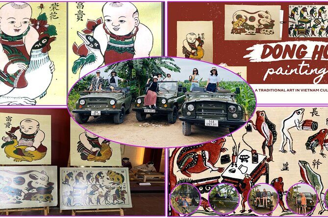 Explore Dong Ho's Folk Painting Heritage by Jeep Car - Key Points
