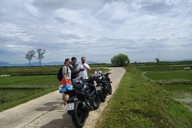 Explore Ho Chi Minh trail from Hoi An motorbike tour - Mr phu - Refreshing at G Dang Waterfall