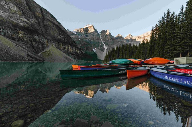 Explore Moraine and Louise Roundtrip from Banff Shared Bus Tour - FAQ