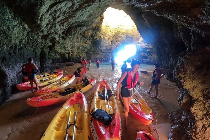 Explore Secret Caves and Beaches of Alvor - Boat & Kayak Tour - Detailed Itinerary Breakdown
