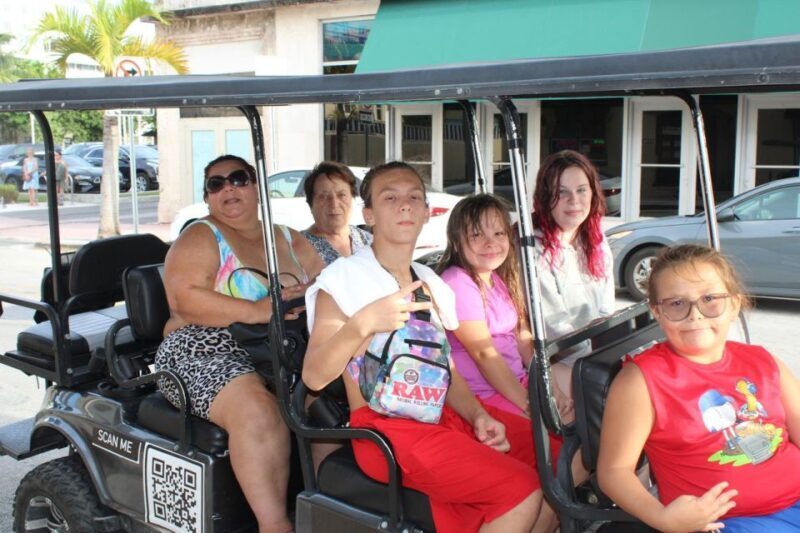 Explore South Beach, Miami : Ultimate Golf Cart Party Tour - Authentic Experiences Based on Reviews