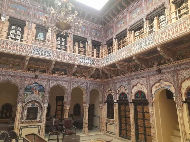 Explore the open art gallery town of Mandawa on a day tour - Practical Tips for a Great Day