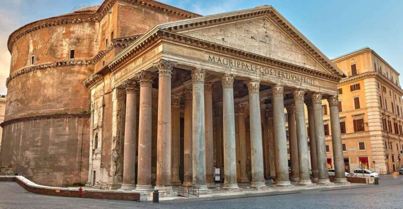 Explore the Pantheon's Dome, Artwork, and Raphael's Tomb - The Architectural Marvel: The Dome