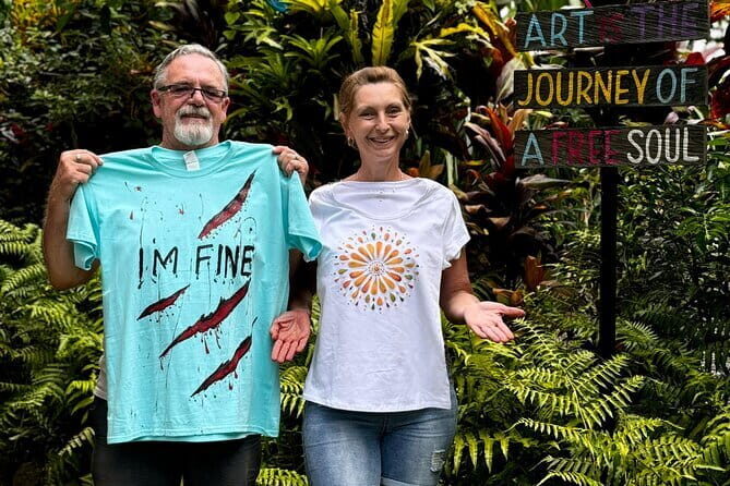 Express Yourself with T-Shirt Art in Bali - A Creative Detour in Ubud’s Artistic Landscape