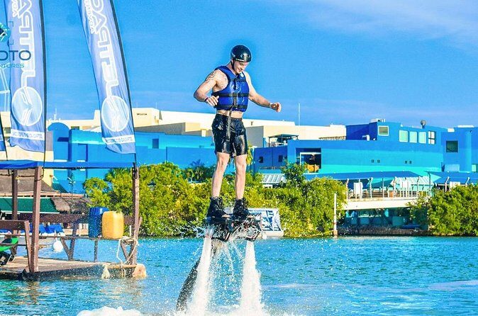 Extreme Flyboard activity in Cancun. Live the adrenaline with us! - FAQ