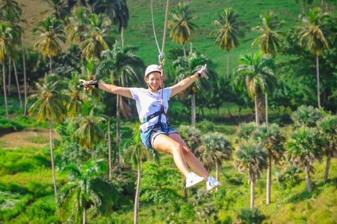 Extreme Zip line Aventure in Punta Cana - Key Points