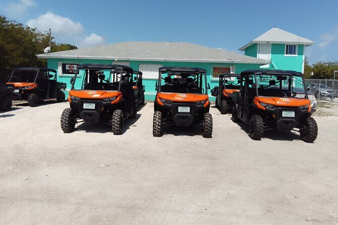 Exuma,Bahamas: 6 Seater Buggy/Jeep Rental with Bluetooth speakers - FAQ