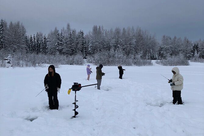 Fairbanks Ice Fishing with Transportation - The Allure of Ice Fishing in Fairbanks