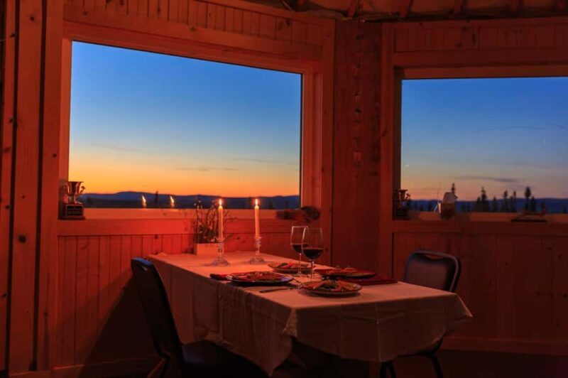 Fairbanks: Late Night Yurt Dinner and Northern Lights - The Sum Up