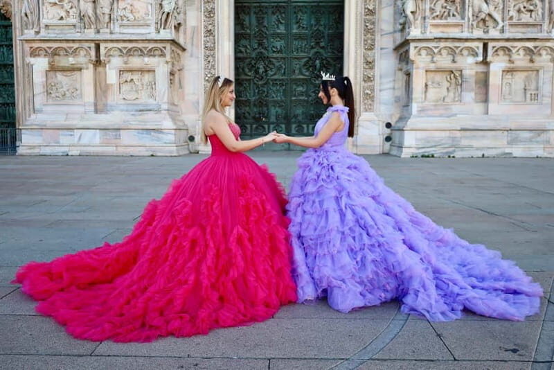 Fairytale Dress in the heart of Milan(Photographer separate) - Key Points