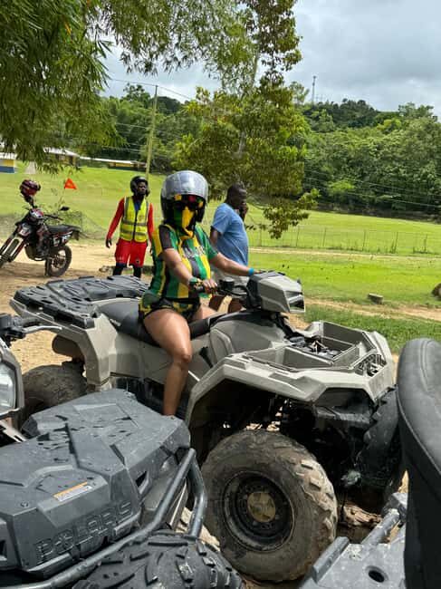 Falmouth: Blue Hole and Secret Falls Tour with ATV Ride - Falmouth: Blue Hole and Secret Falls Tour with ATV Ride — An Authentic Jamaican Adventure