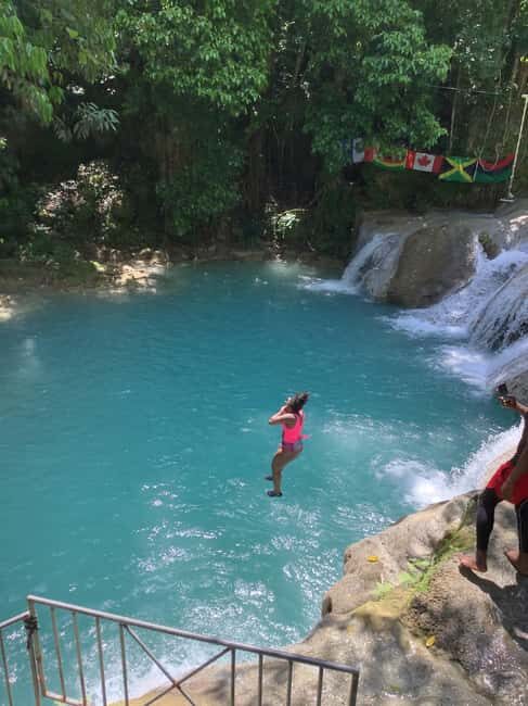 Falmouth: Blue Hole Tour and Jungle River Tubing - Key Points