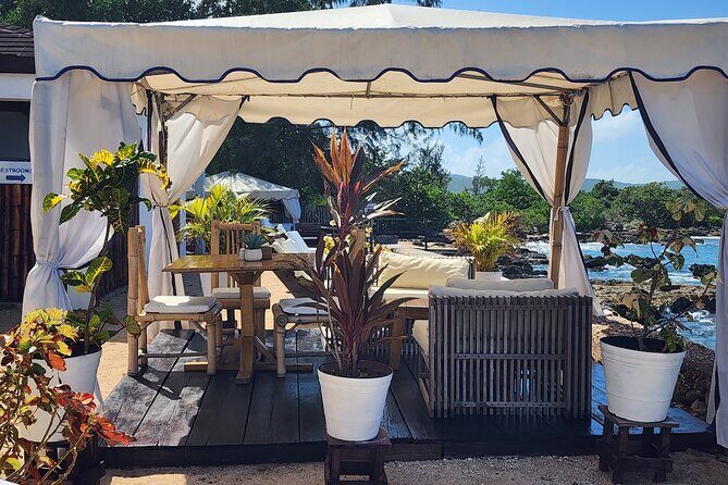 Falmouth Oceanfront Cabana Experience - Key Points