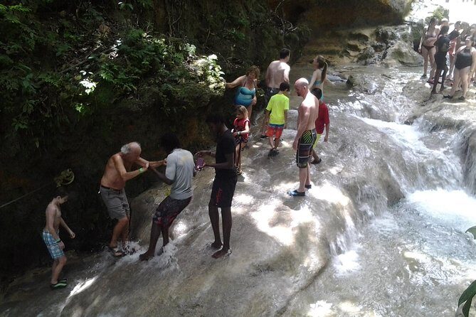 Falmouth Shore Excursion Blue Hole and Dunn's River Falls Combo - The Value of the Tour