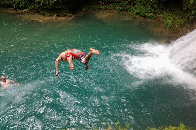 Falmouth Shore Excursion Blue Hole and Dunn's River Falls Combo - The Sum Up