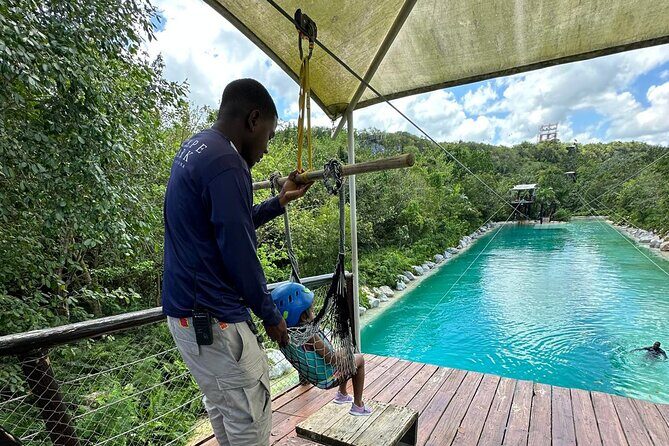 Family Adventure Day: Ziplining, Cenote Swim, Waterfall & Monkeys - Key Points