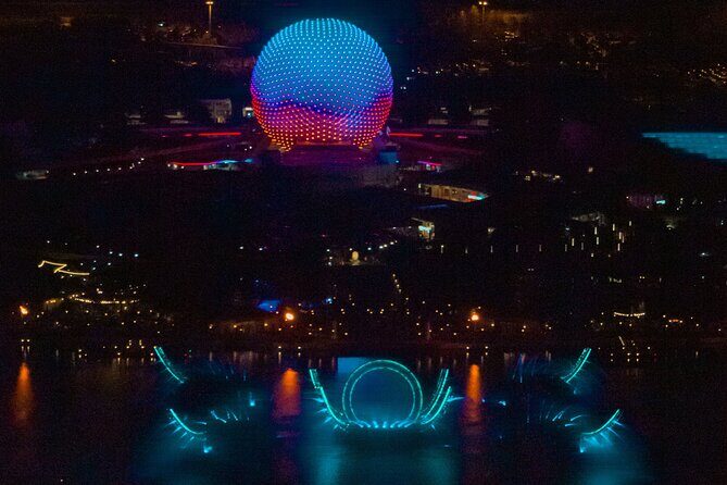 Family pack 77 Miles Helicopter Tour Fireworks & all Theme Parks - The Aerial Ride Overlandos Major Attractions