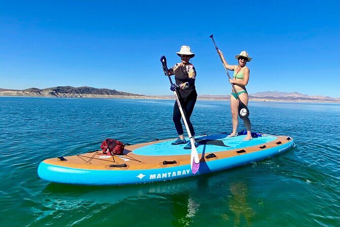 Family Paddleboard "Mantaray" Rental for Up to 4 at Lake Mead - An In-Depth Look at the Experience