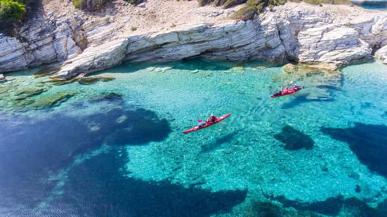 Family Sea Kayak at Meganisi - Lefkada - The Itinerary in Detail